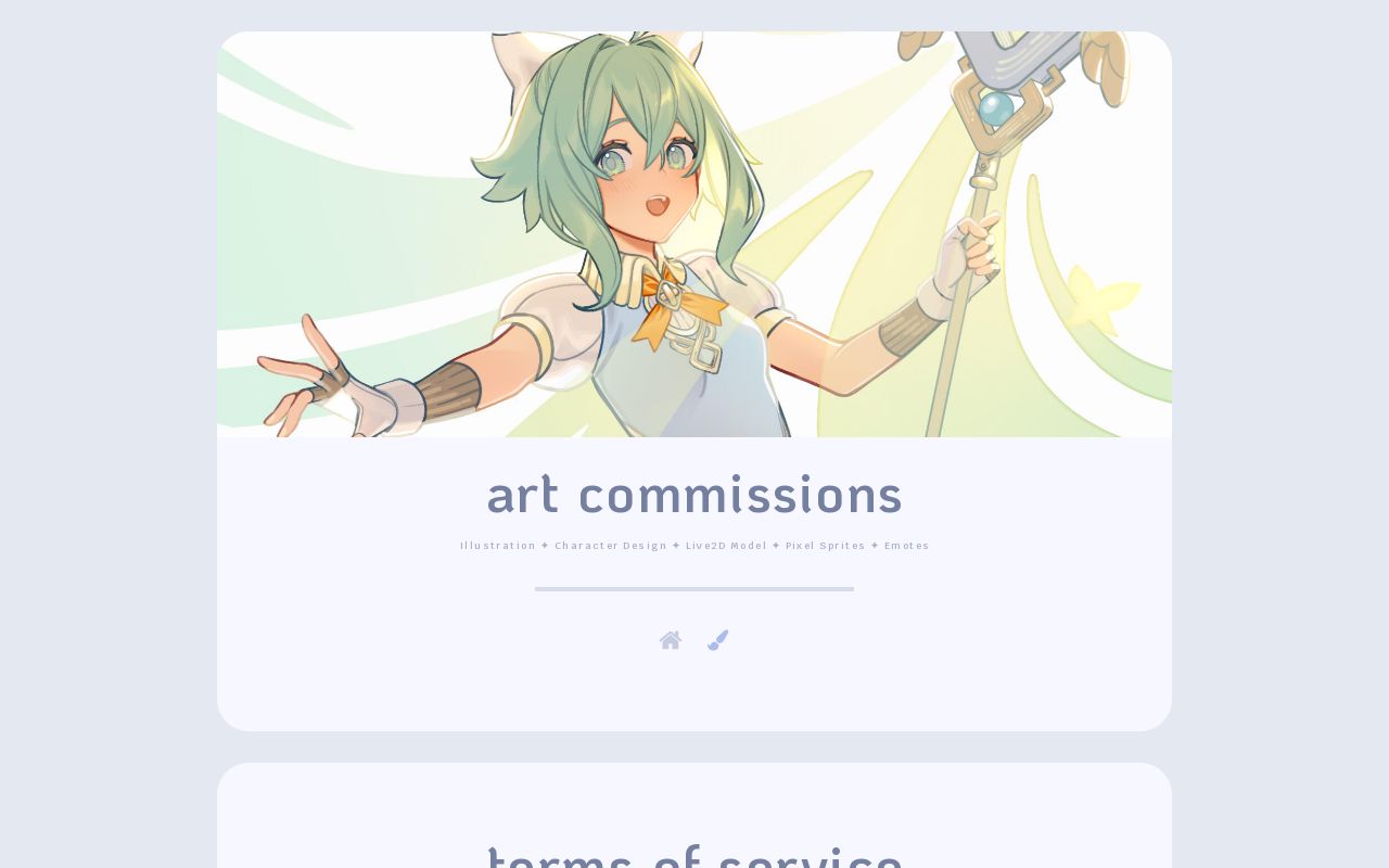 Commissions Homepage